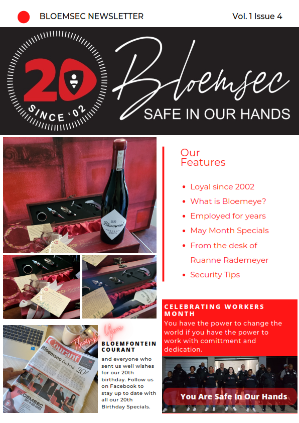 Bloemsec – Safe in our hands