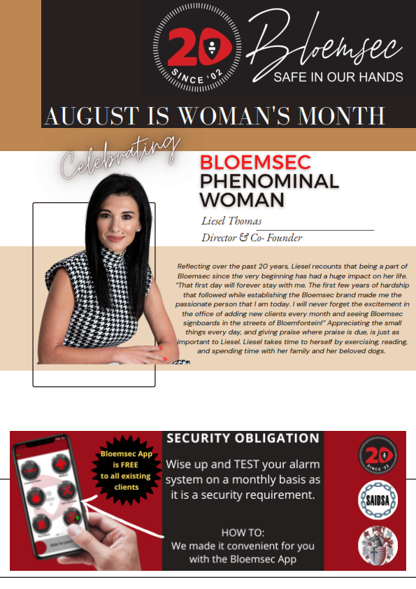 Bloemsec – Safe in our hands